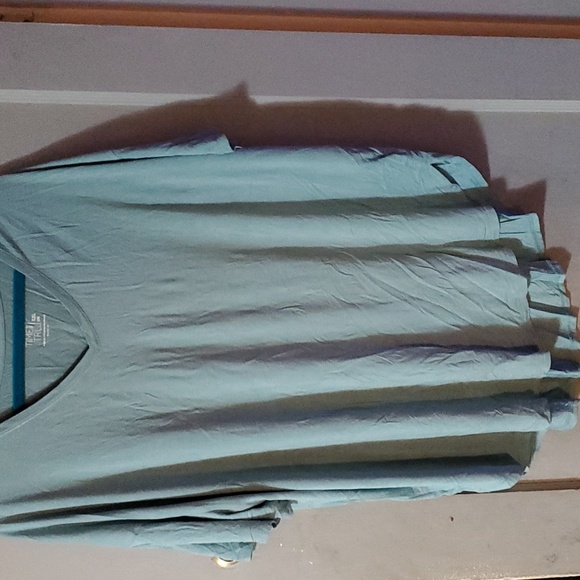 Time and Tru | Tops | Time And Tru Light Blue Shirt | Poshmark